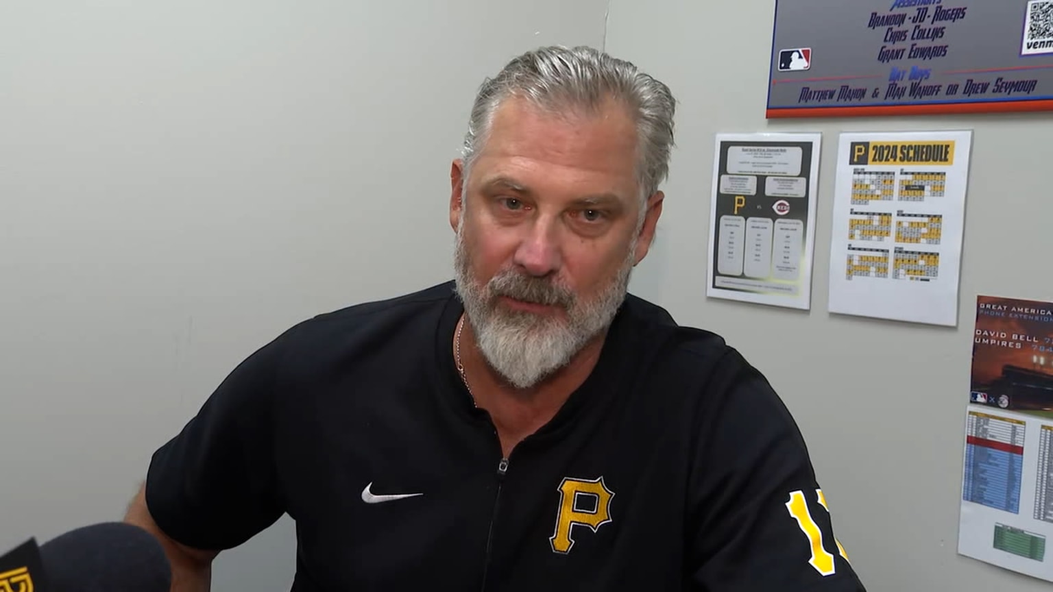 Derek Shelton discusses the Pirates' 11-5 loss | 06/24/2024 ...
