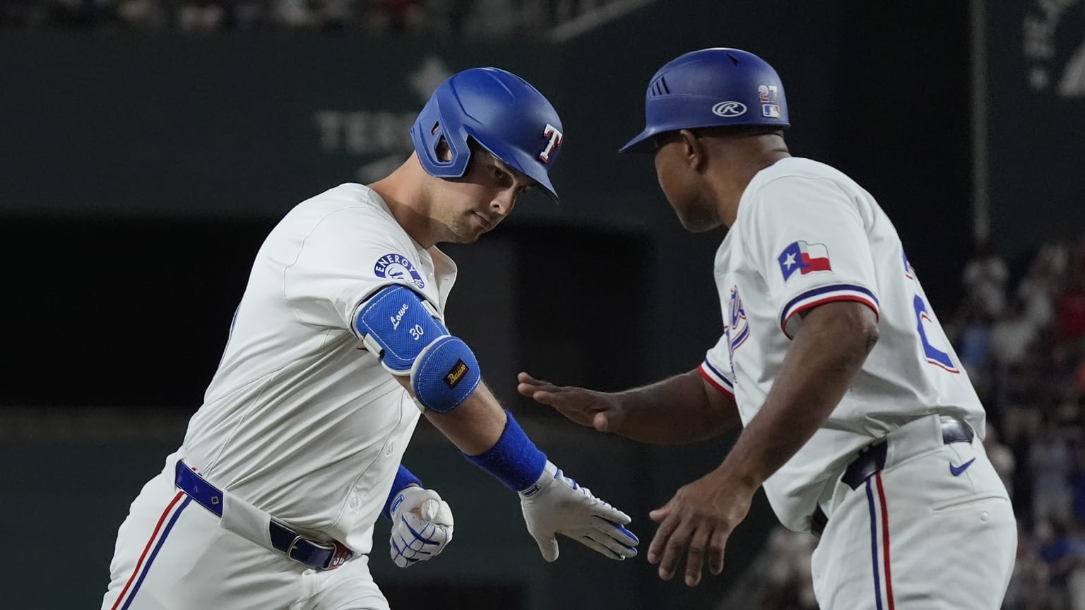 Nathaniel Lowe's two-run homer (5) | 07/02/2024 | MLB.com