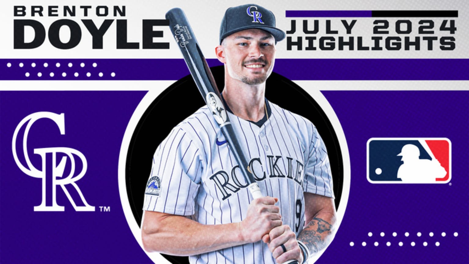Doyle dominates July 2024 | 08/02/2024 | Colorado Rockies