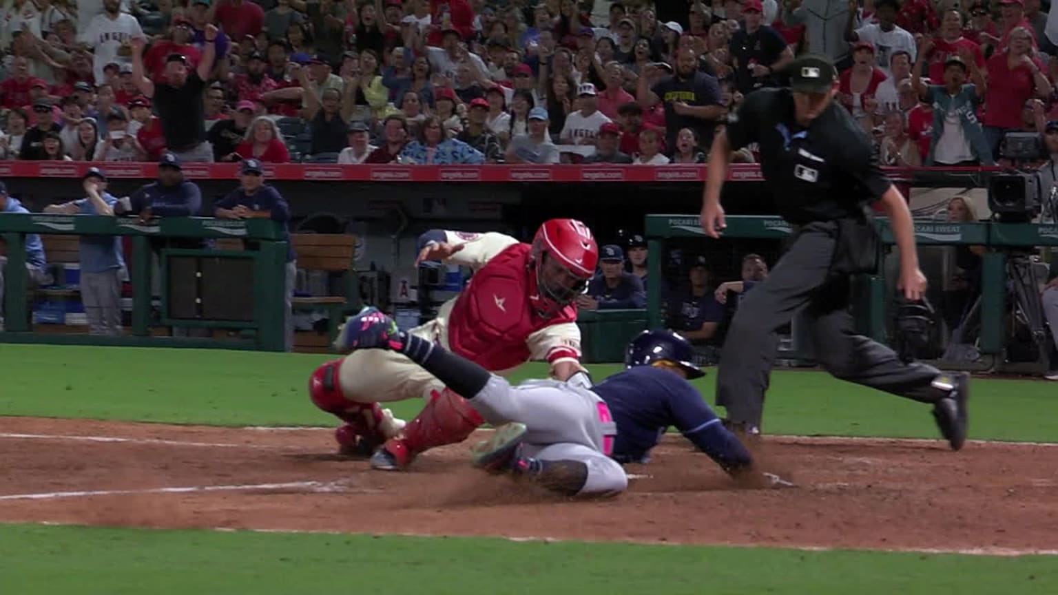 Angels' triple play is confirmed after review in 9th | 08/18/2023 | MLB.com