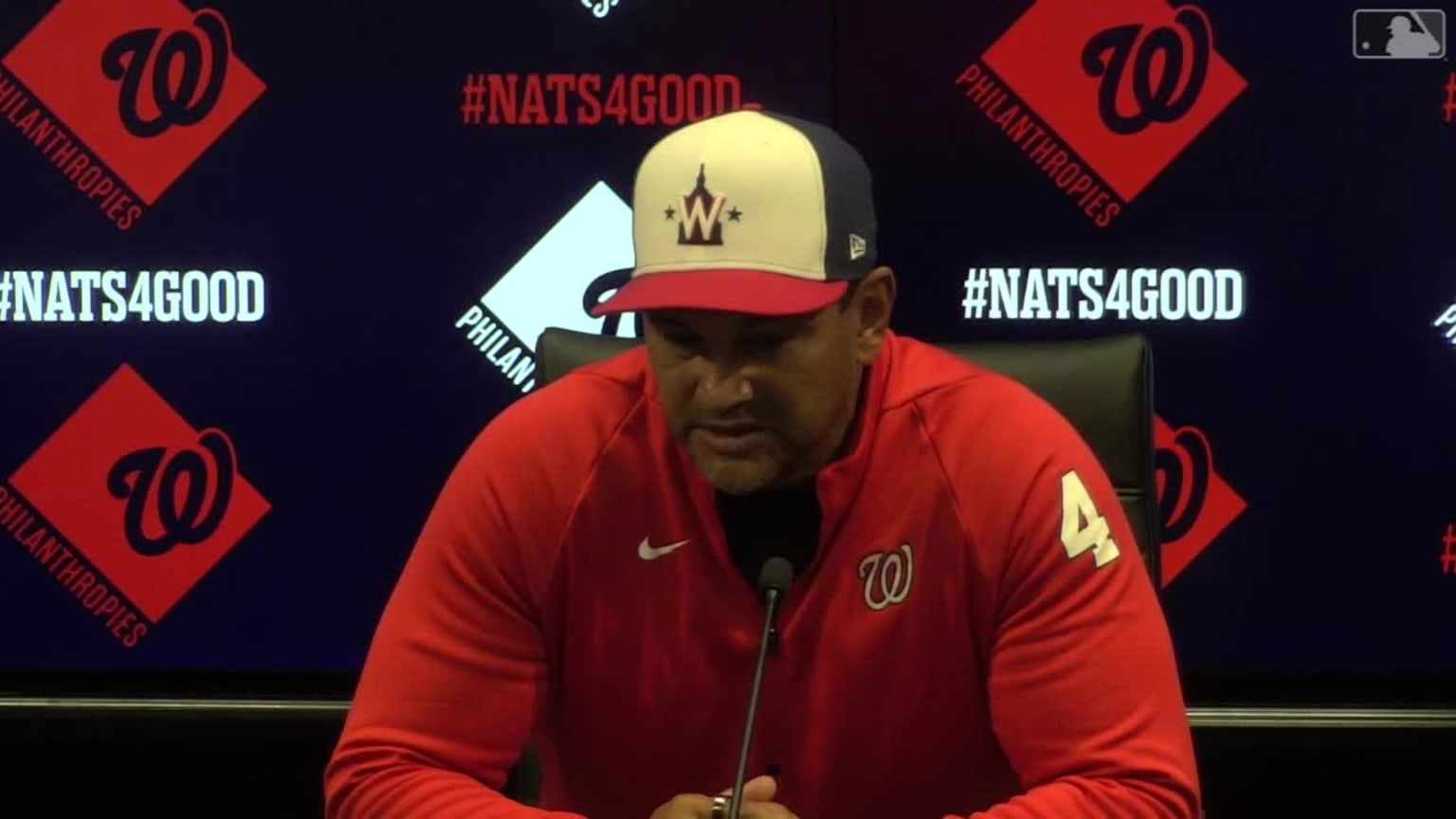Dave Martinez talks about Nats' 2-1 win, Jake Irvin | 05/03/2023 ...