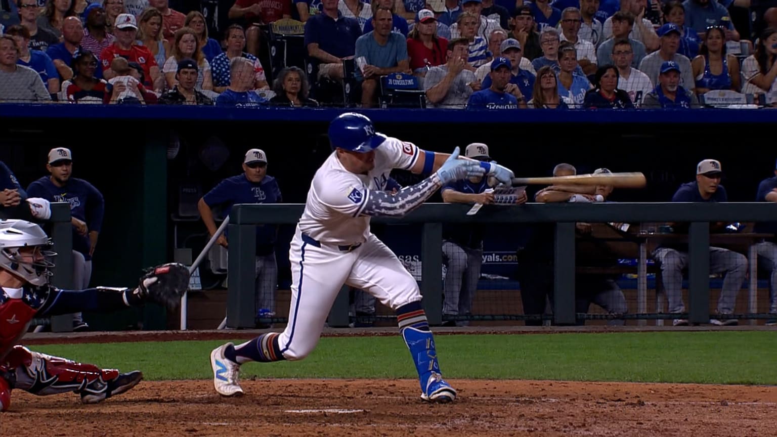 Hunter Renfroe's RBI single | 07/04/2024 | Kansas City Royals