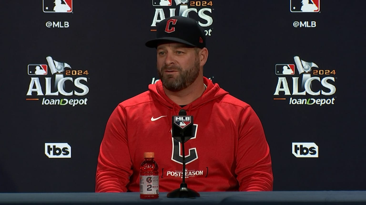 Stephen Vogt on Alex Cobb starting Game 1 | 10/13/2024 | Cleveland ...