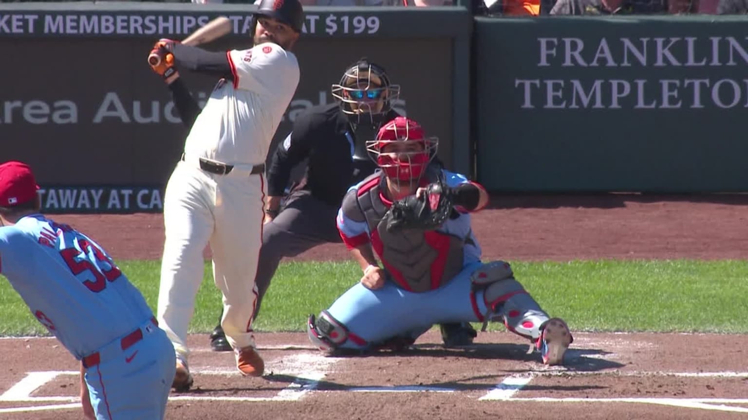 Hit remolcador de LaMonte Wade Jr. en la 1ra | 28/09/2024 | Los ...