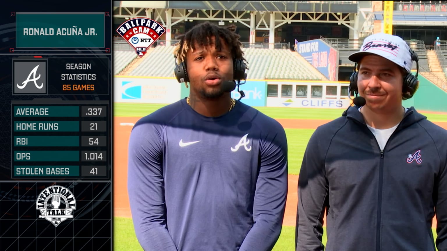Ronald Acuña Jr. on his production in the first half | 07/05/2023 ...