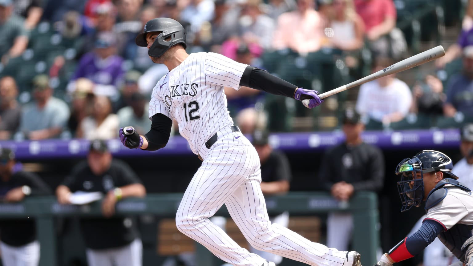 Sean Bouchard's RBI groundout | 04/30/2025 | Colorado Rockies