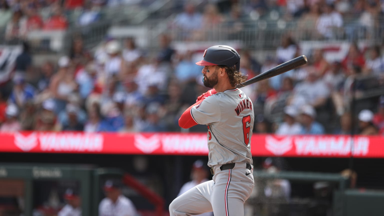 Jesse Winker grounds an RBI single to center field | 05/27/2024 ...