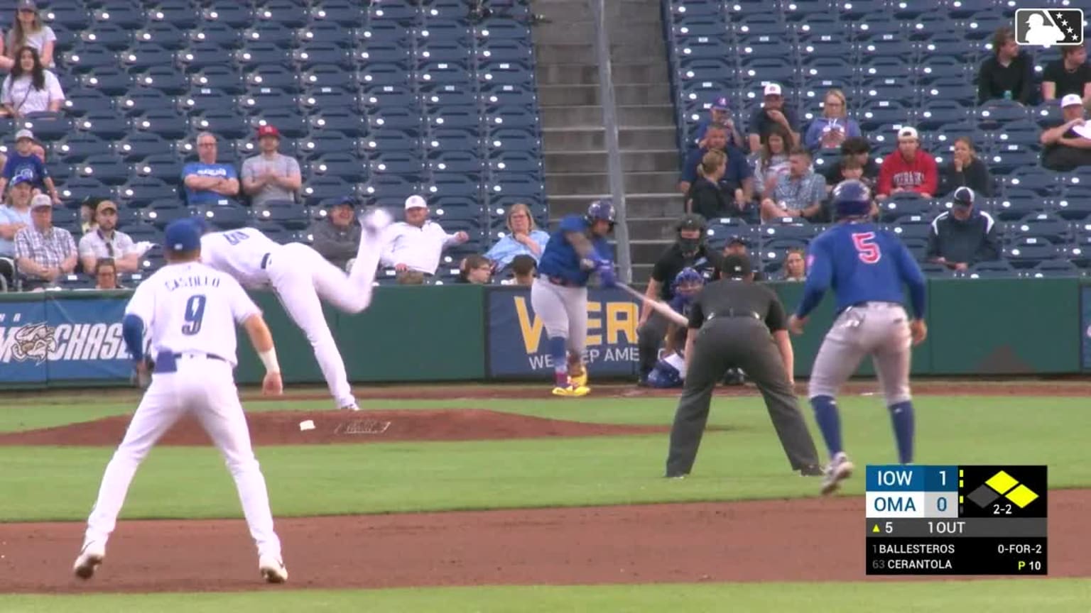 Cubs No. 4 prospect Moisés Ballesteros' three-run HR | 06/04/2025 | MLB.com