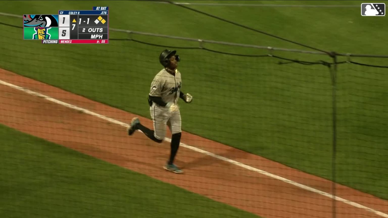 Mark Coley II drills a three-run homer | 04/24/2024 | Miami Marlins