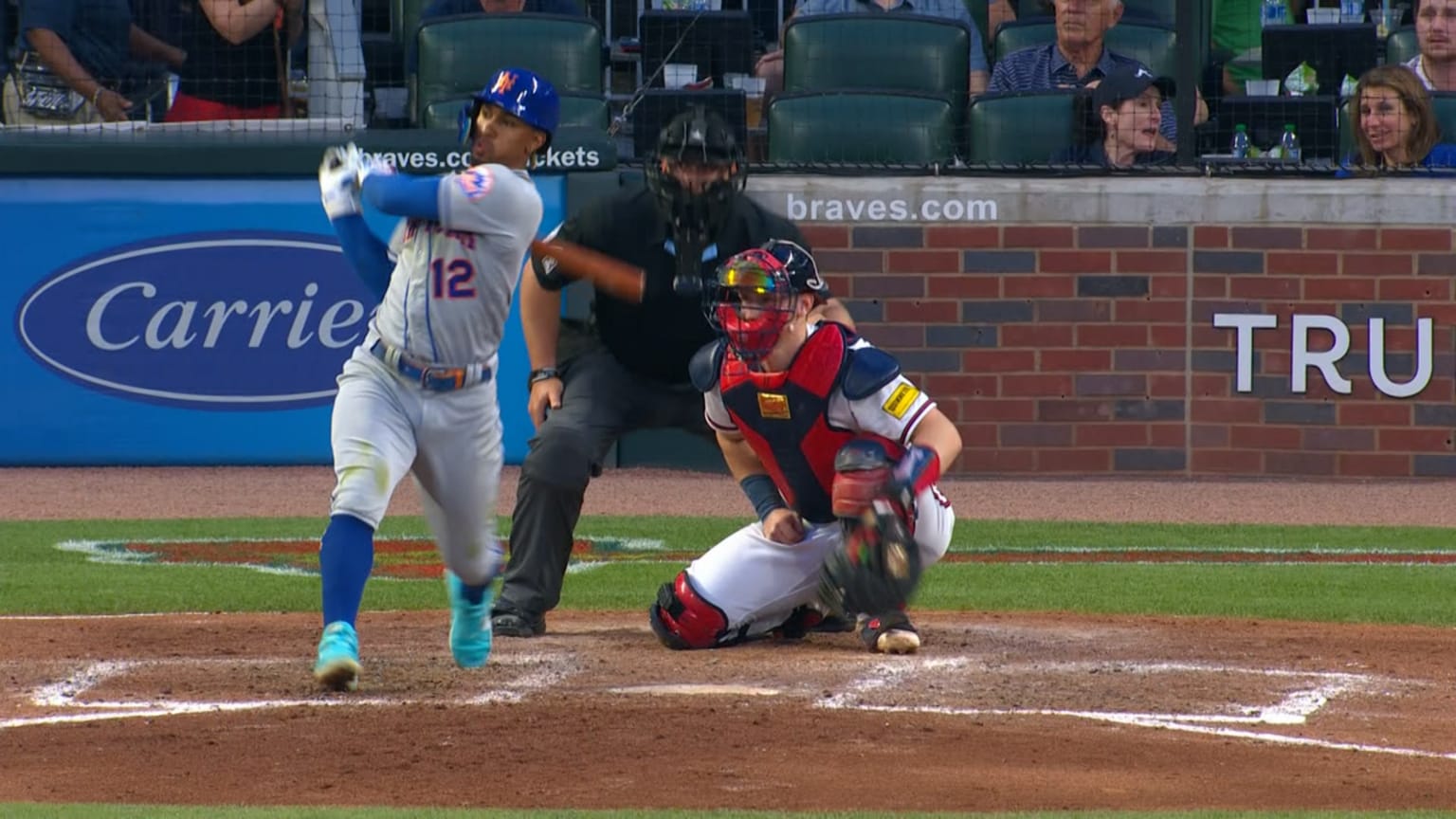 Francisco Lindor hits a ground-rule double | 06/07/2023 | New York Mets