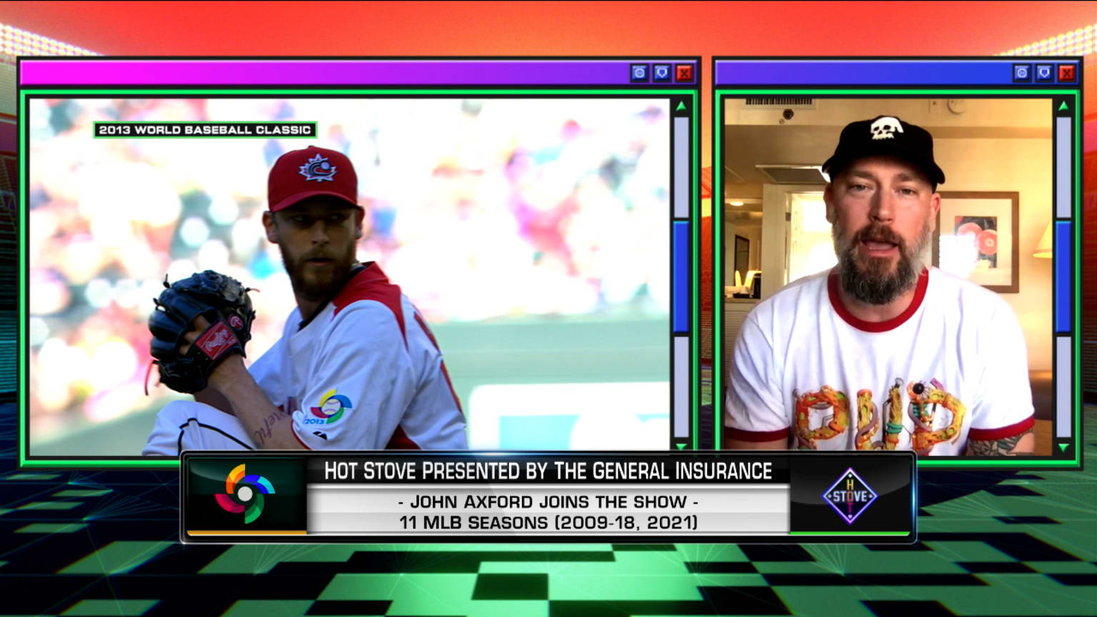 Axford talks pitching for Team Canada, Oscars, more | 03/08/2023 ...