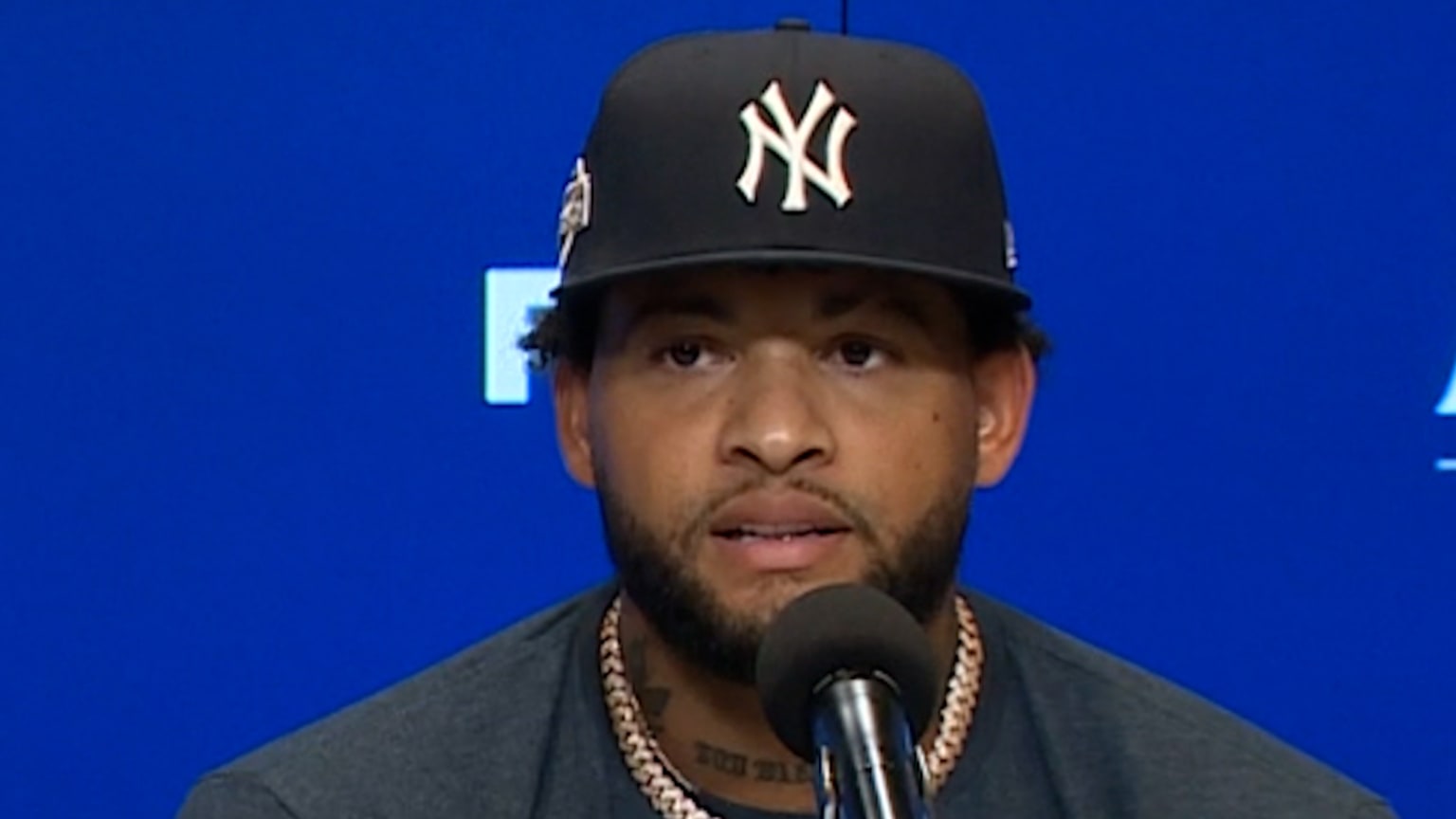 Luis Gil on being named starter for Game 1 of ALDS | 10/03/2025 | MLB.com