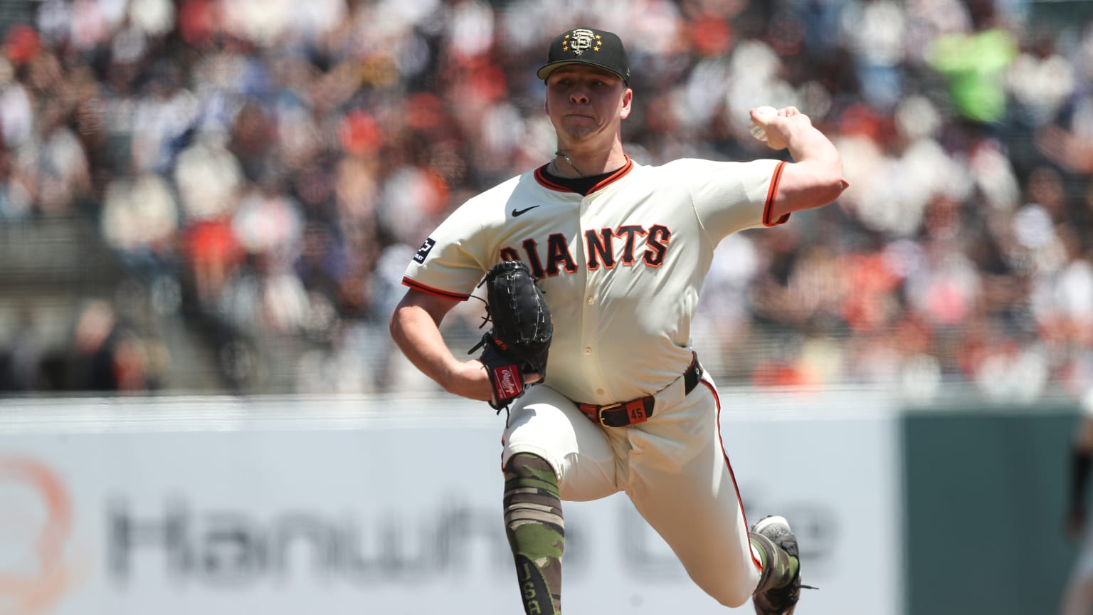 Kyle Harrison K's Sean Bouchard | 05/18/2024 | San Francisco Giants