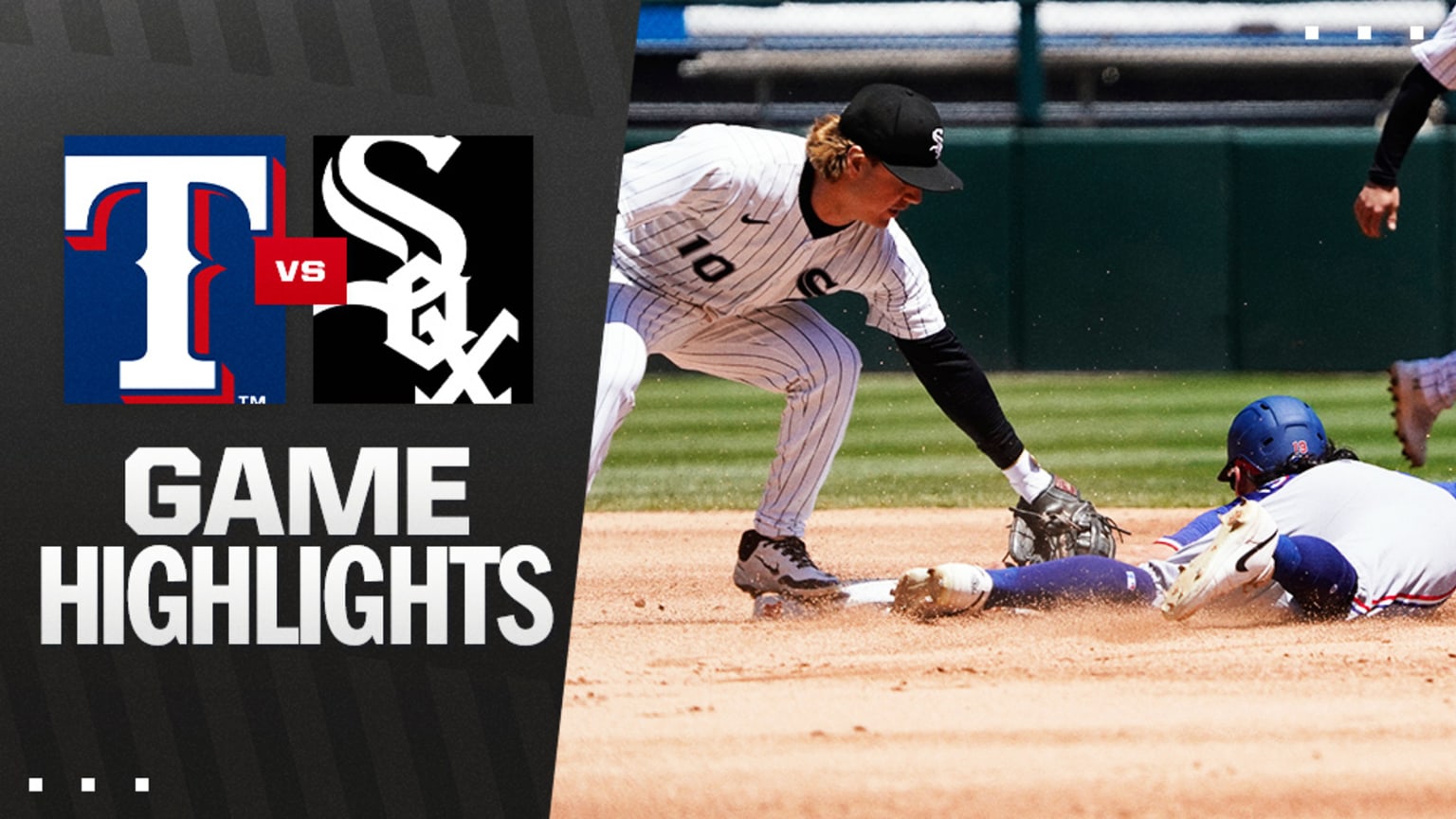 Rangers vs. White Sox Highlights | 05/25/2025 | Chicago White Sox