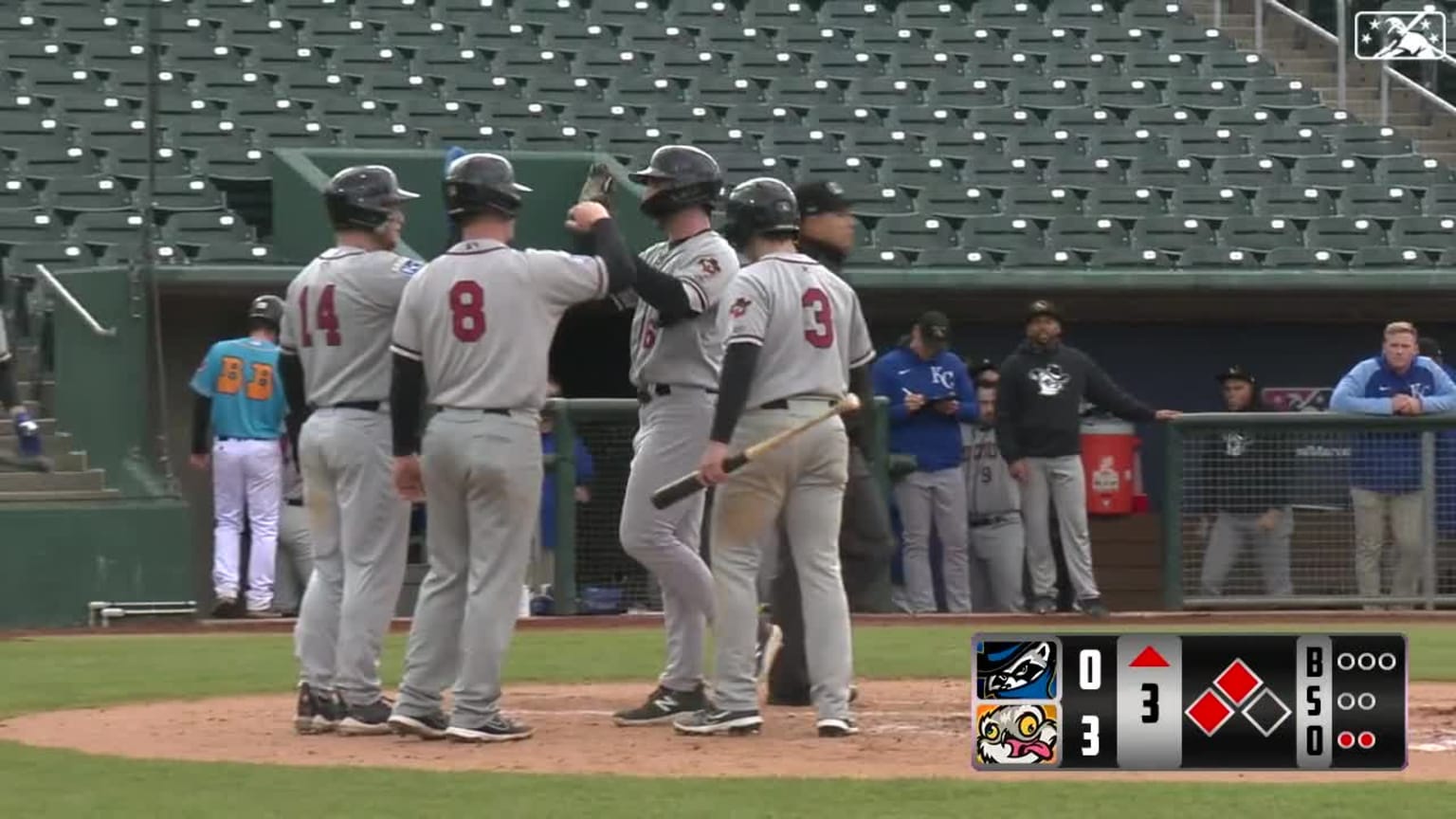 Cayden Wallace clubs a grand slam to center field | 04/30/2023 | MLB.com