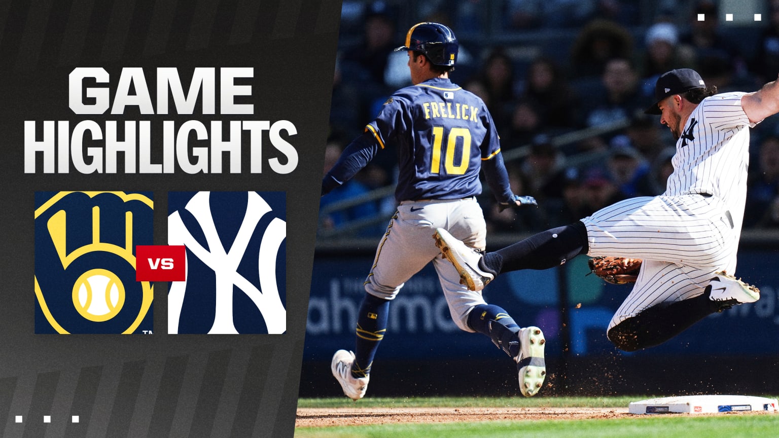 Brewers vs. Yankees Highlights | 03/27/2025 | New York Yankees