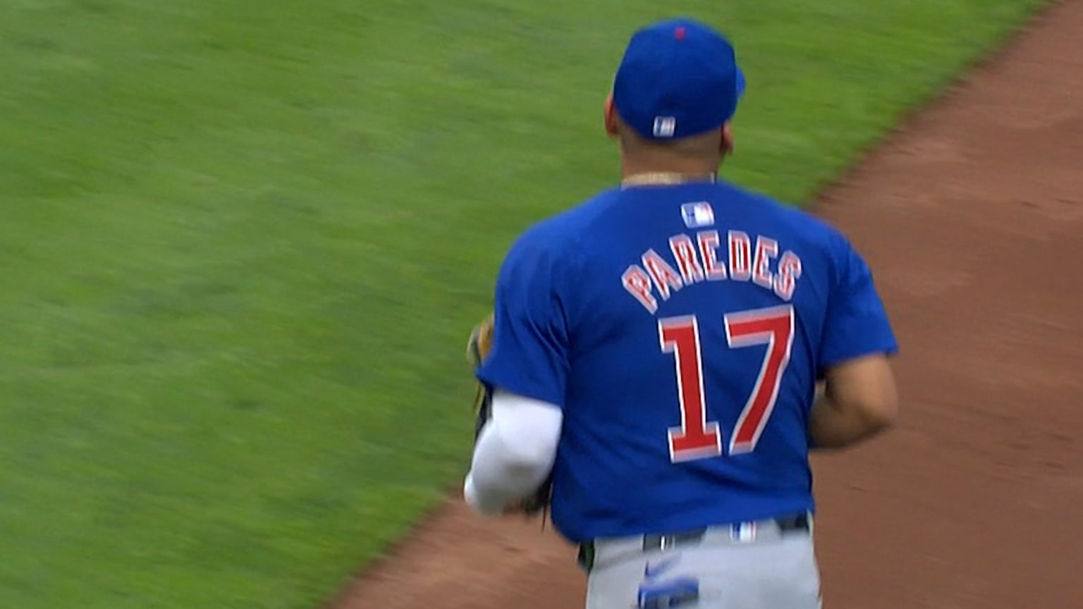 Isaac Paredes' smooth running throw | 07/30/2024 | Chicago Cubs