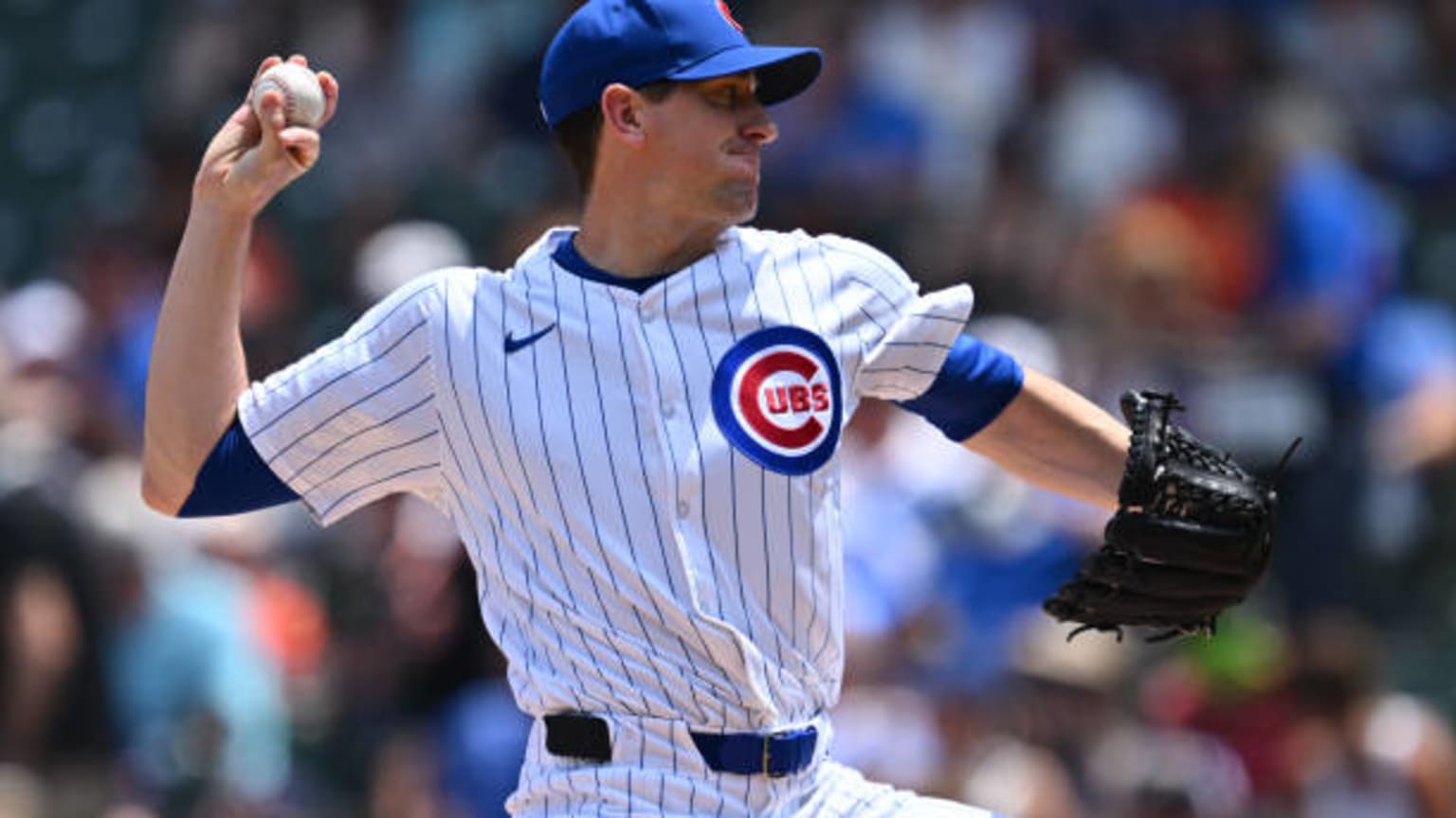 Kyle Hendricks fans Matt Chapman | 06/19/2024 | MLB.com
