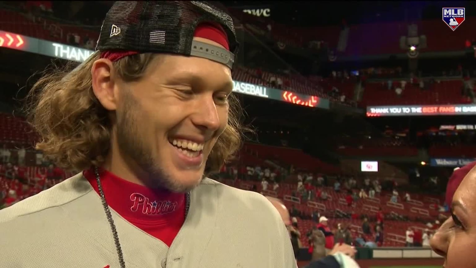 Bohm on playing for Phillies and facing the Braves | 10/09/2022 ...
