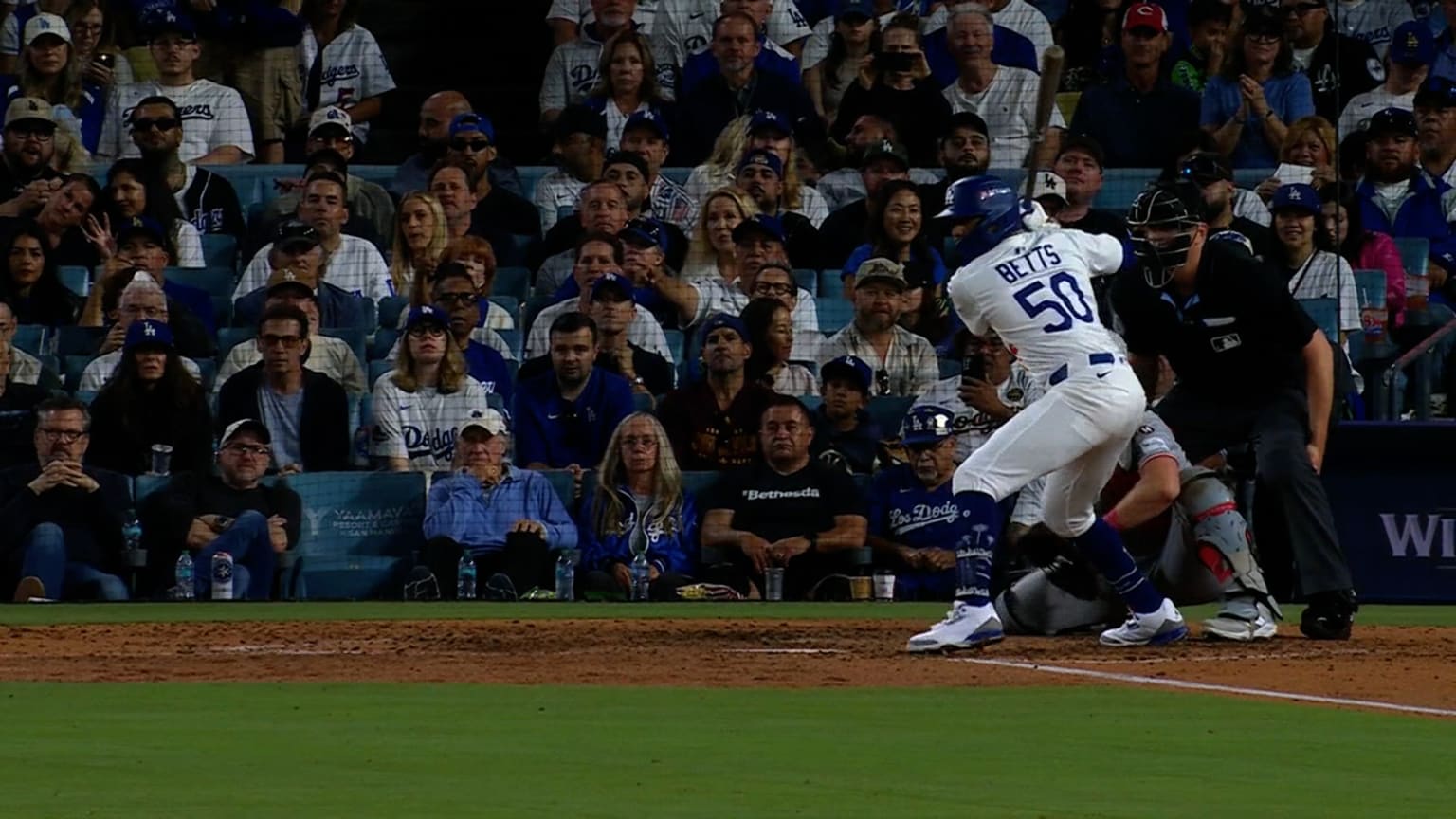 MLB India Call: Mookie Betts' RBI double | 10/01/2025 | MLB.com