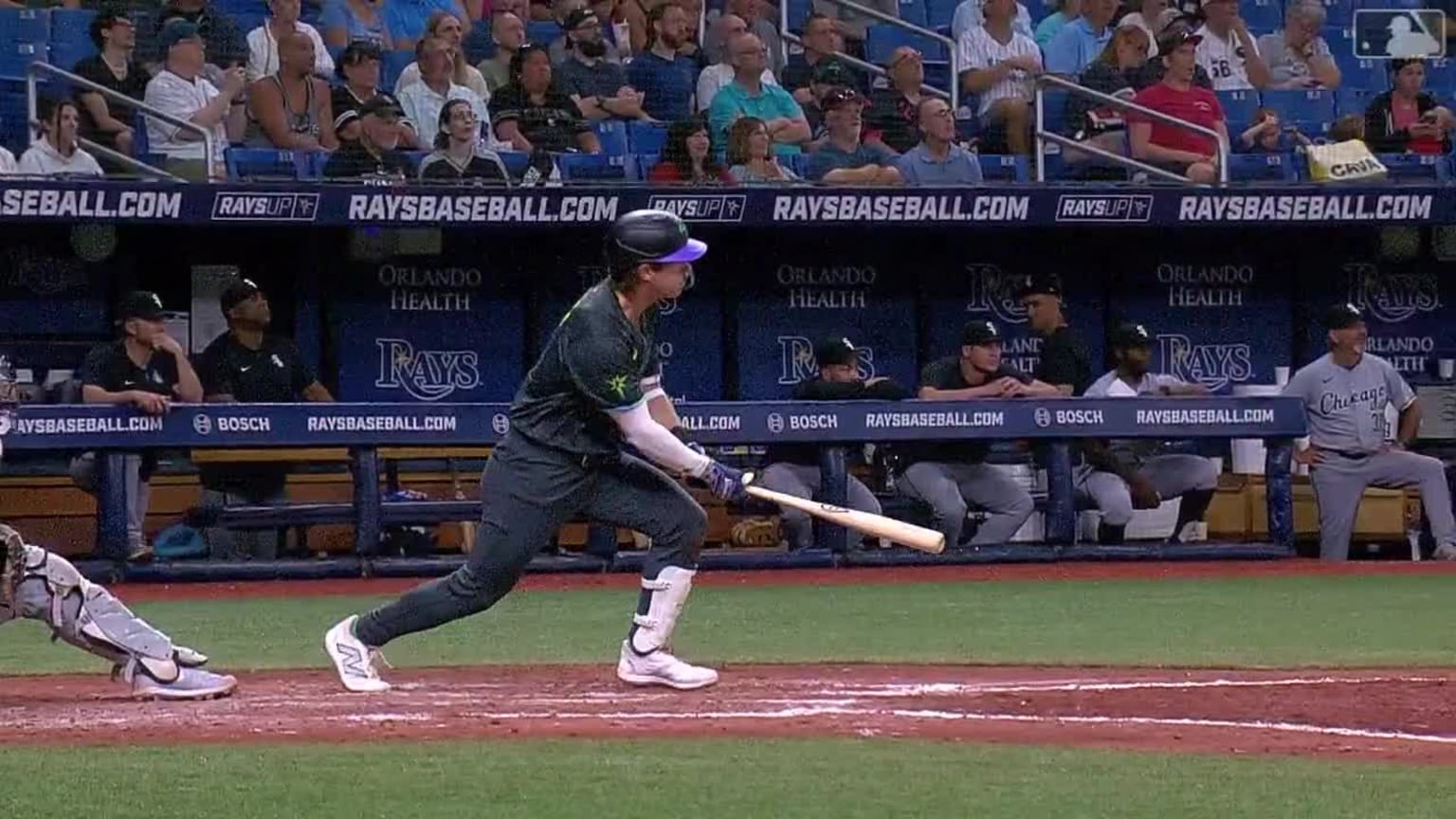 Jonny DeLuca pega HR de dos carreras en la 5ta | 06/05/2024 | Los Rays ...