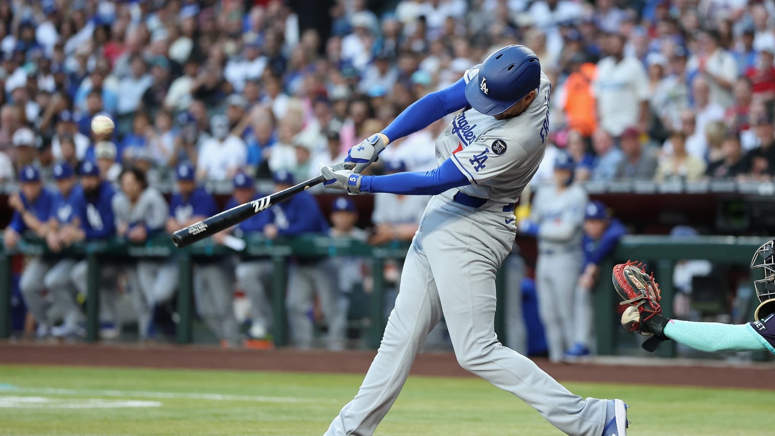 Freddie Freeman's sacrifice fly | 05/09/2025 | Los Angeles Dodgers