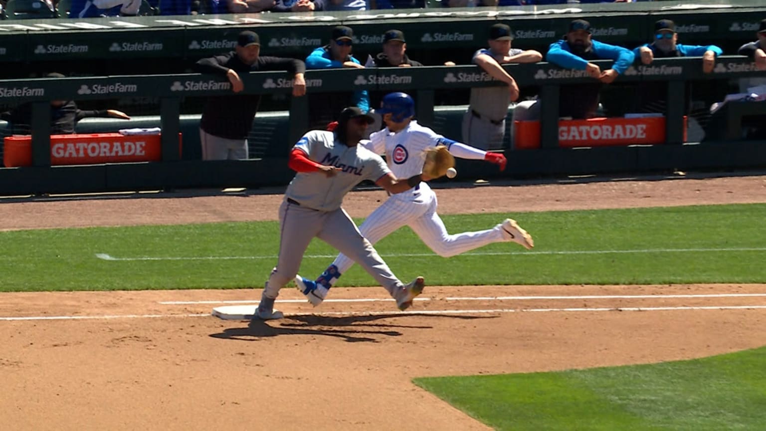 Tim Anderson's jump throw nabs Morel after review | 04/19/2024 | Miami ...