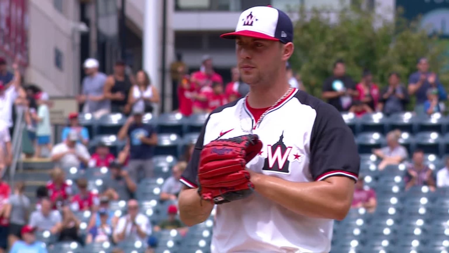 Mitchell Parker strikes out eight over six innings | 09/01/2024 | Washington Nationals