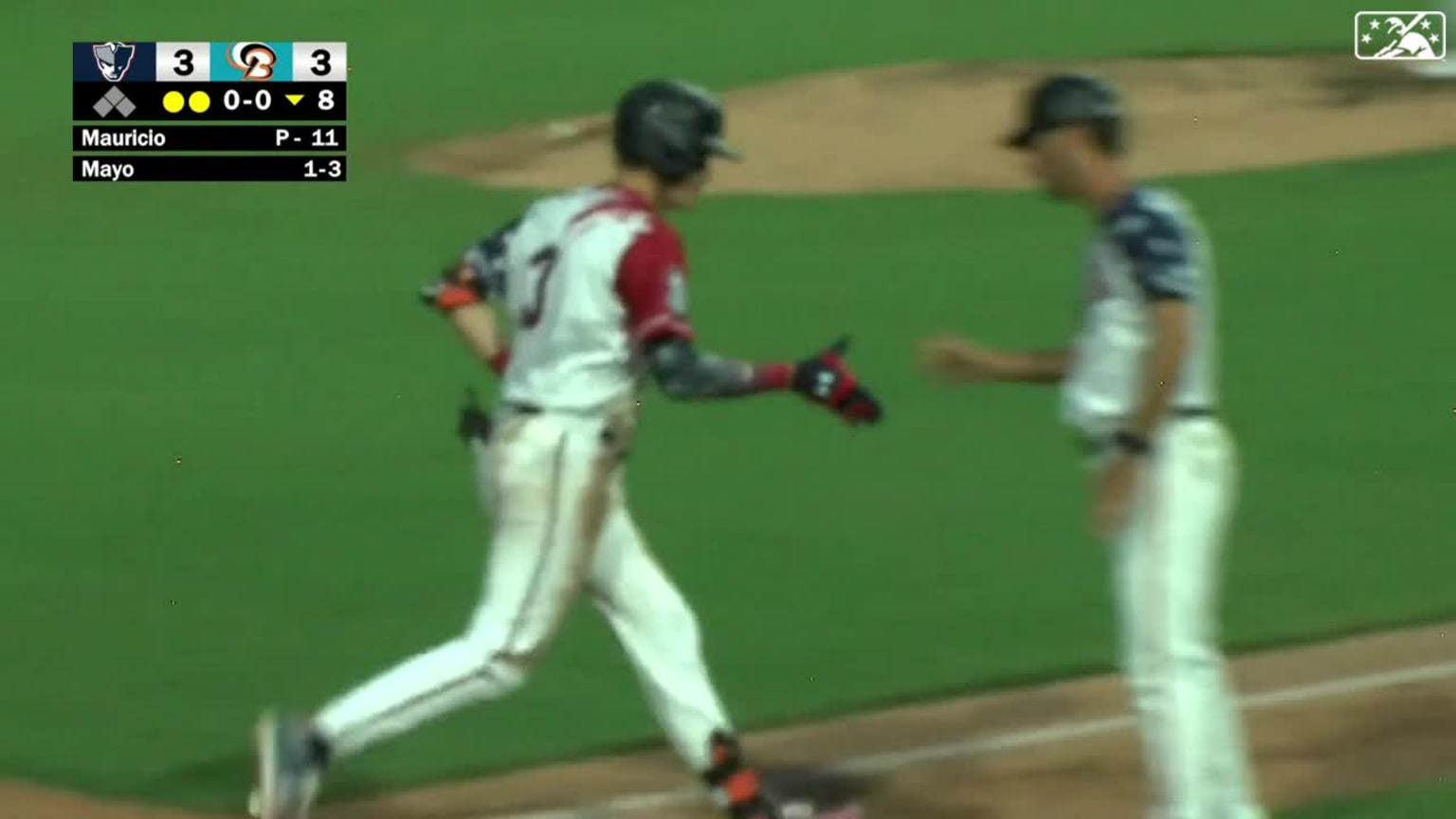 Coby Mayo homers in his 3rd straight game | 03/07/2023 | Los Pirates de ...