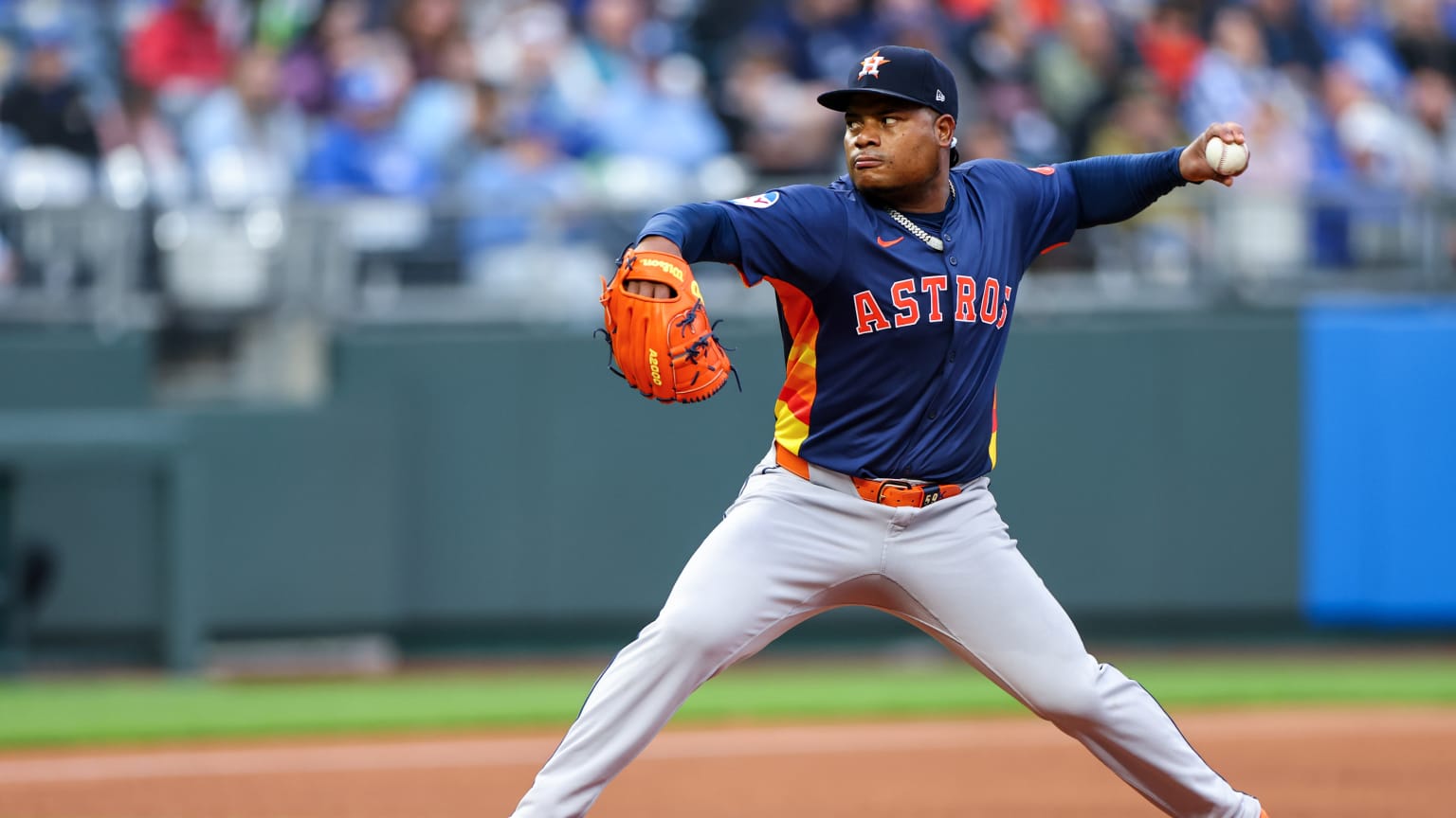 Framber Valdez's eight strong innings | 04/26/2025 | Houston Astros