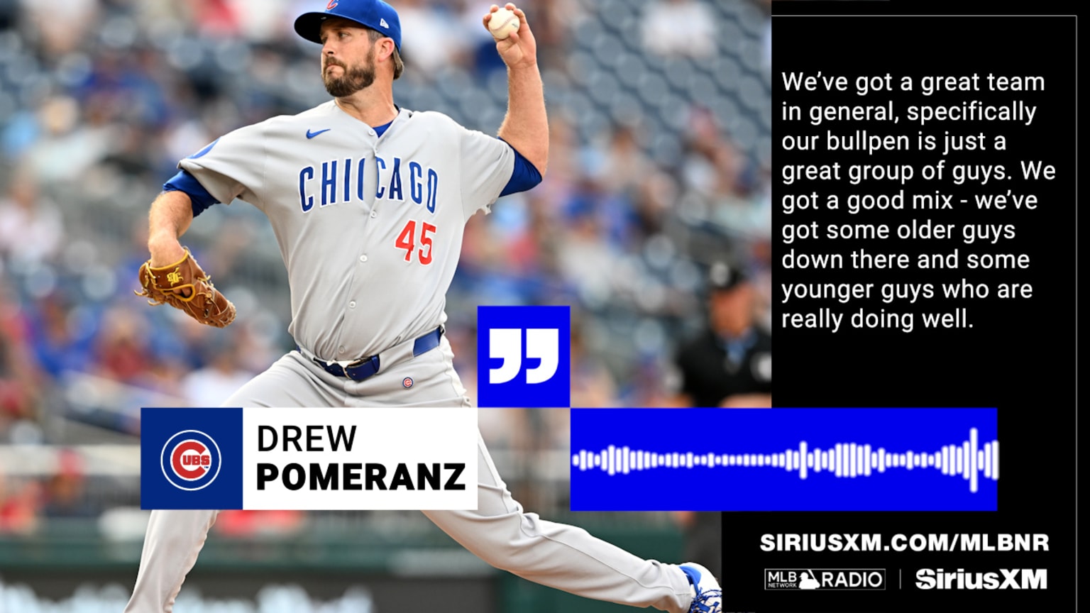 Drew Pomeranz on playing with the Cubs | 06/25/2025 | Chicago Cubs