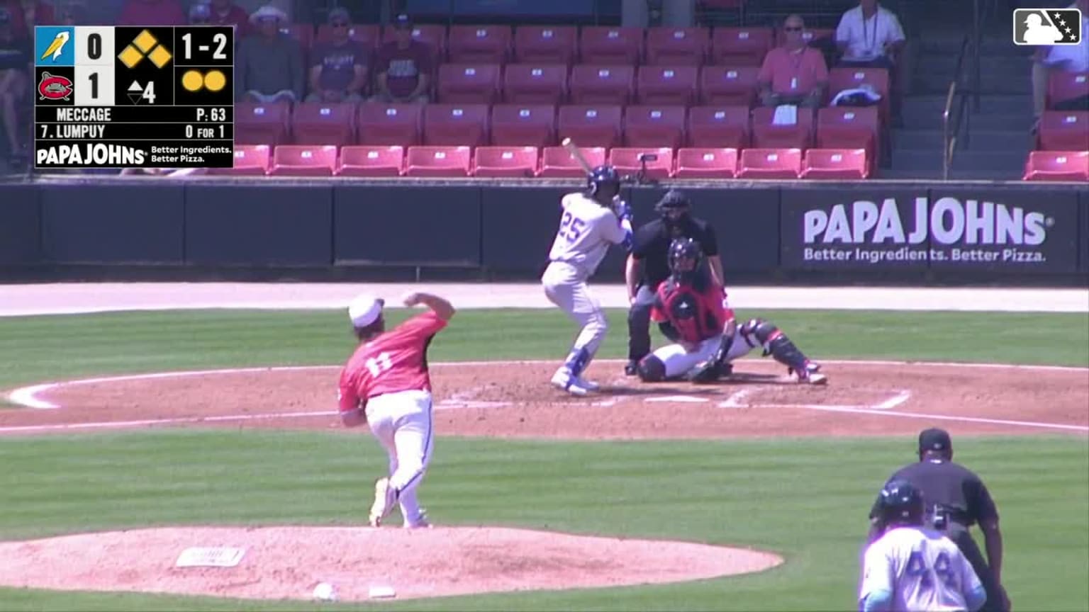 Bryce Meccage records his seventh strikeout | 04/30/2025 | Milwaukee ...