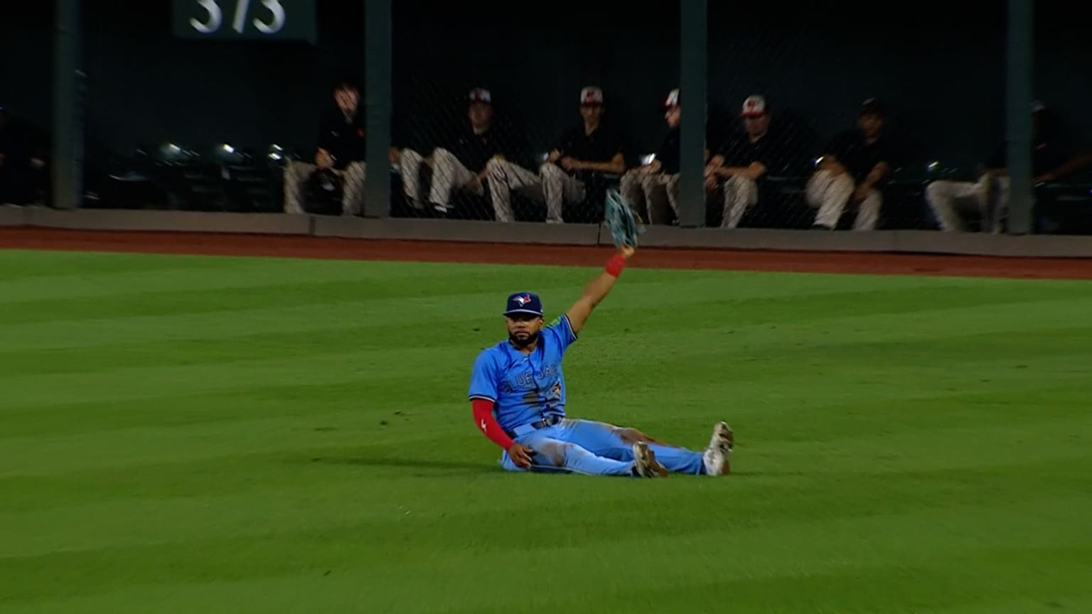 Steward Berroa's sliding catch | 07/29/2024 | Toronto Blue Jays