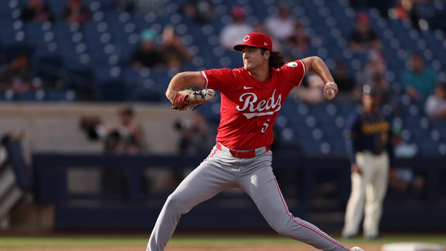Adam Serwinowski strikes out José Anderson | 03/16/2025 | Cincinnati Reds