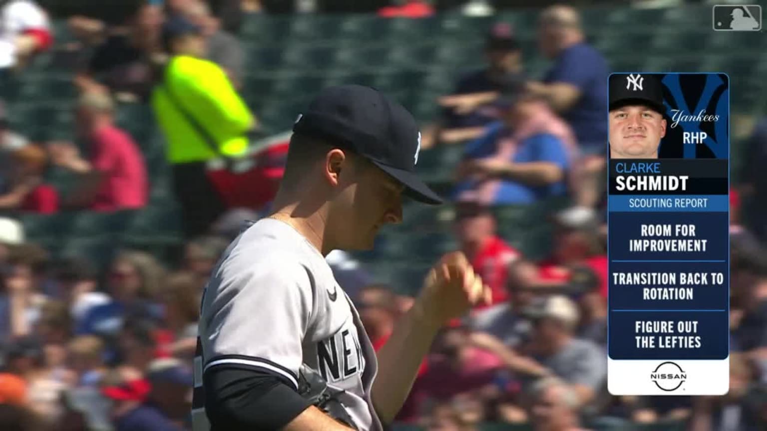 Clarke Schmidt fans three batters | 04/12/2023 | MLB.com