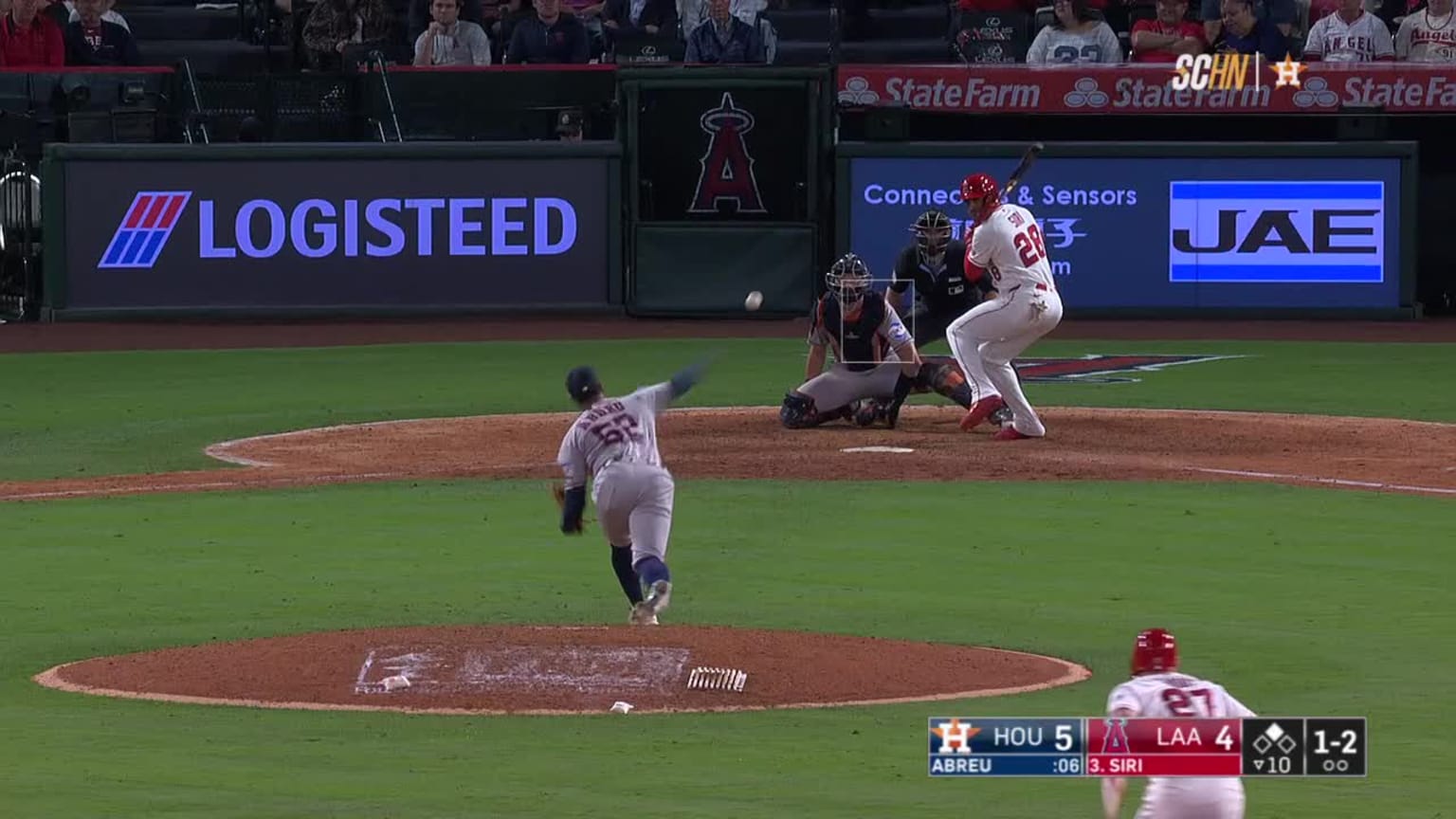 Angels challenged (tag play), call on the field was upheld: Jose Siri ...