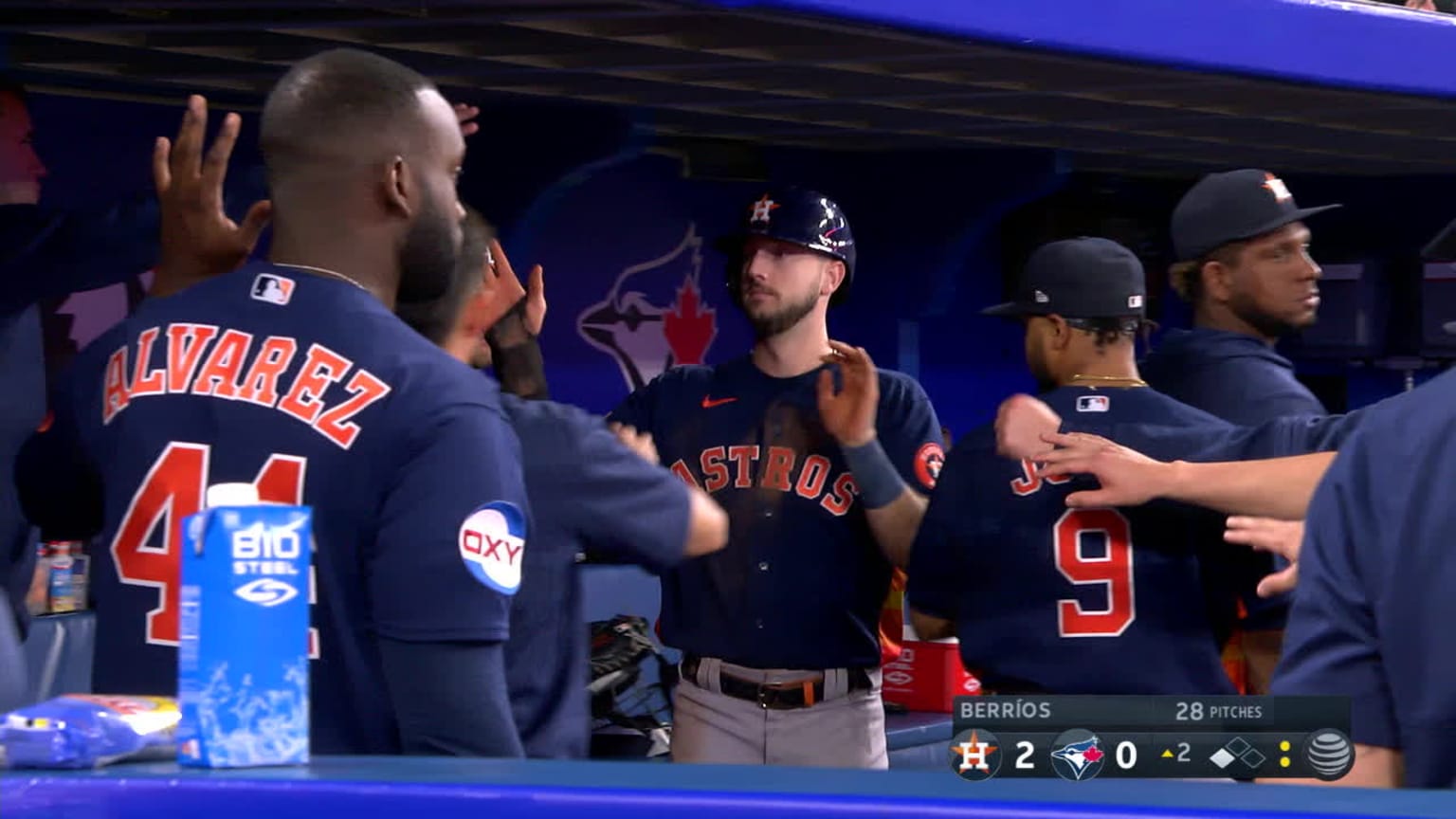 Tucker scores on a double play | 06/08/2023 | MLB.com