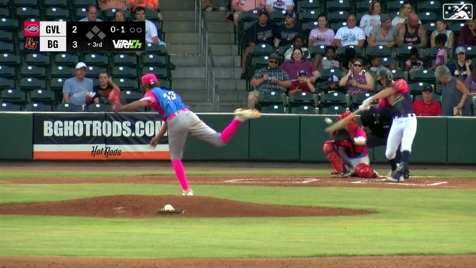 Carson Williams belts his 16th homer of the season | 07/29/2023 | Tampa ...