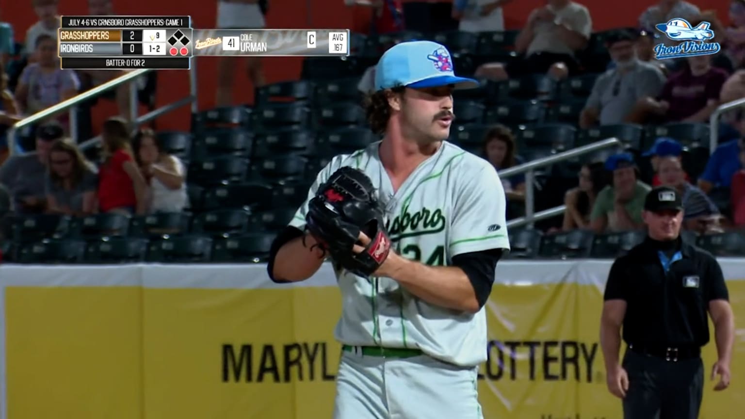 Michael Walsh records save in a combined perfect game | 07/05/2025 ...