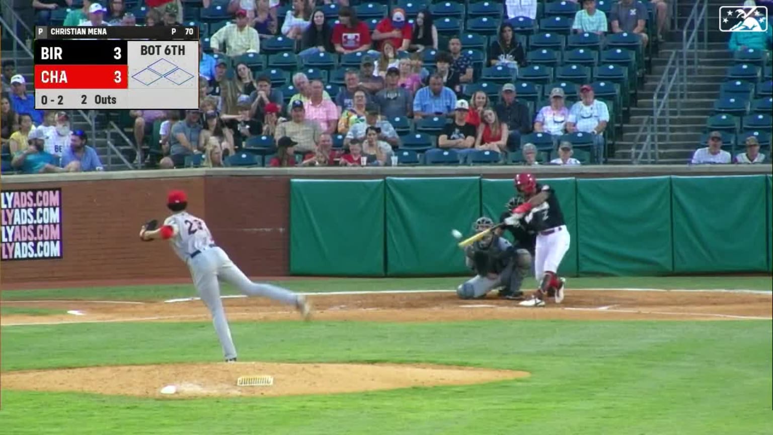 Cristian Mena strikes out nine across 6 1/3 innings | 06/09/2023 | MLB.com