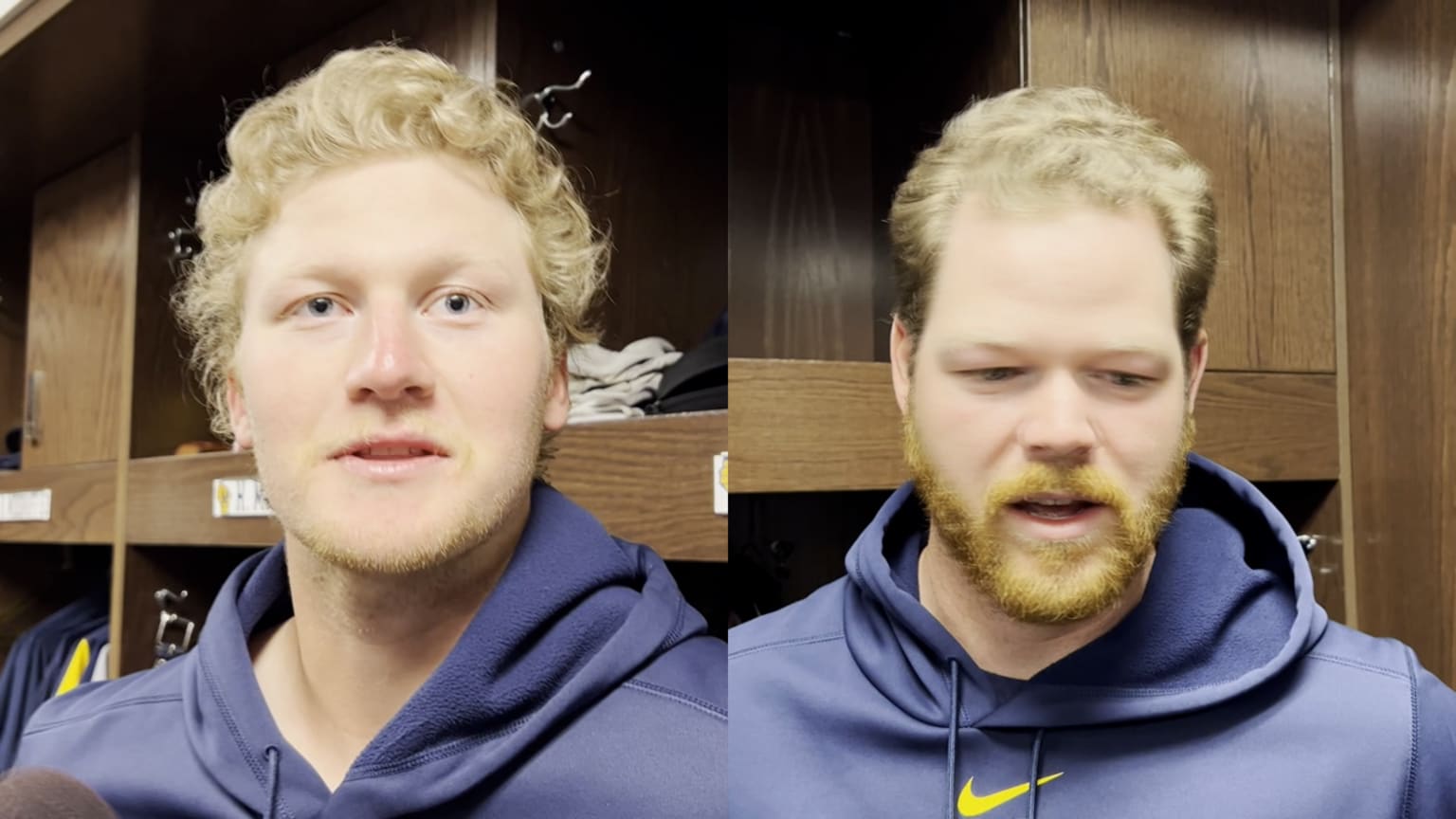 Joey Wiemer and Brandon Woodruff on outings today | 04/01/2023 ...