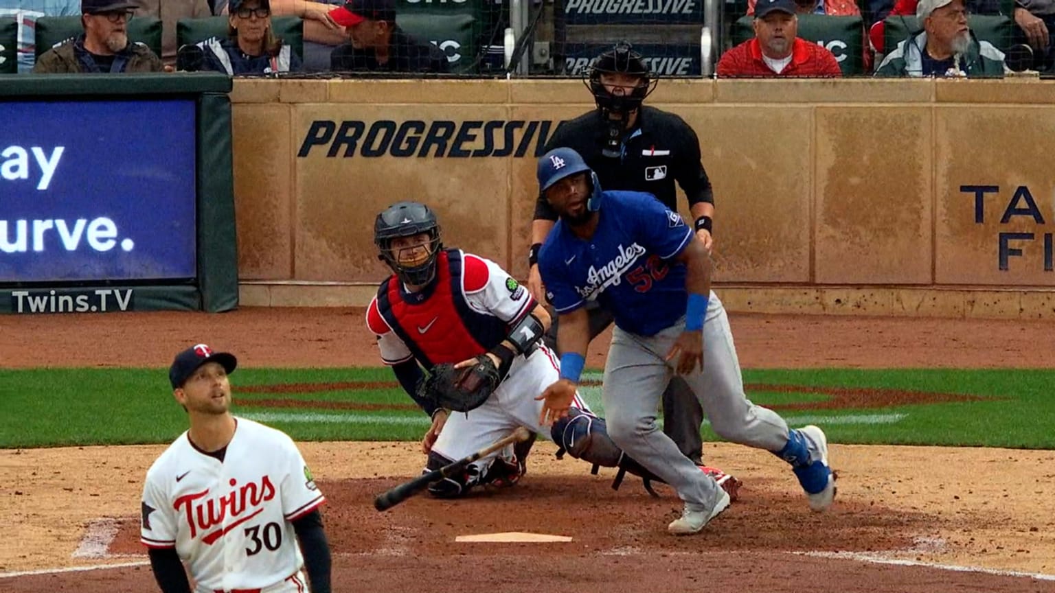 Chuckie Robinson knocks first two hits since 2024 | 06/23/2026 | Los ...