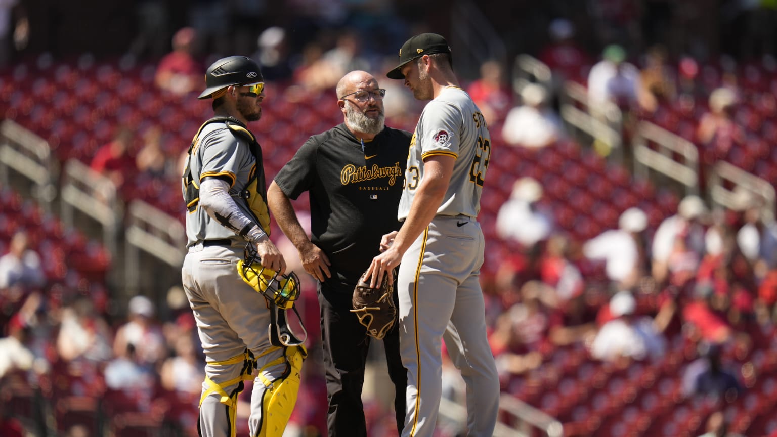 Hunter Stratton exits with injury | 06/13/2024 | Pittsburgh Pirates