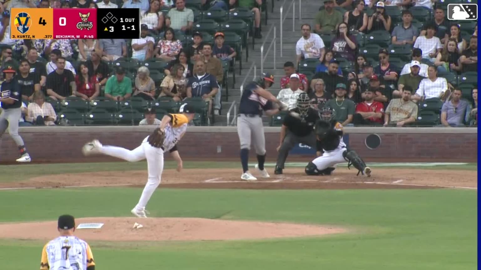 Athletics No. 1 prospect Nick Kurtz's solo homer | 04/13/2025 | MLB.com