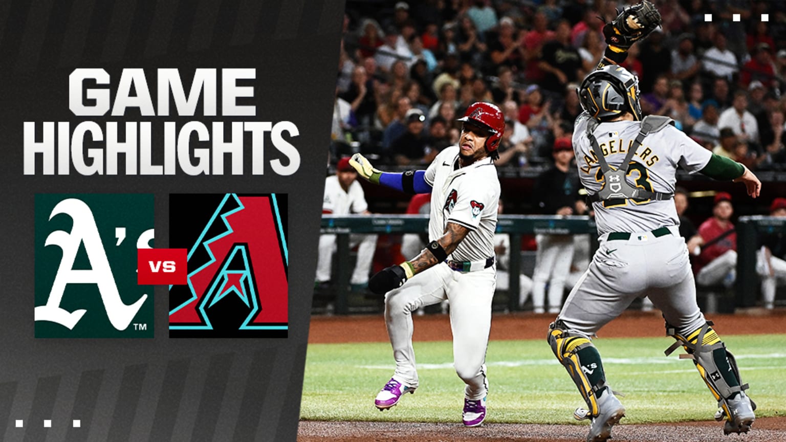 Athletics vs. D-backs Highlights | 06/28/2024 | Arizona Diamondbacks