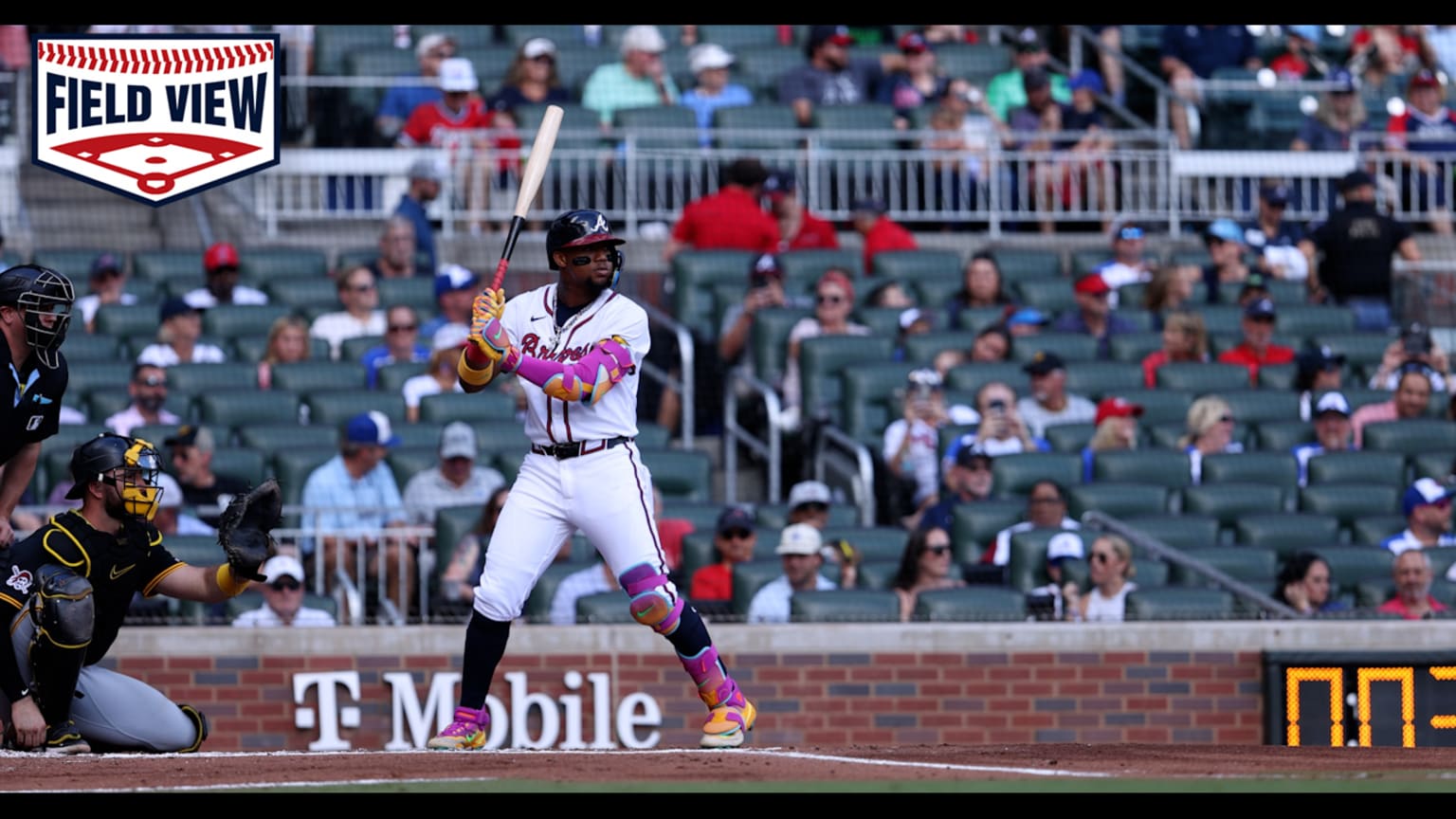 Field View: Ronald Acuna Jr.'s two-run home run | 09/28/2025 | Atlanta Braves