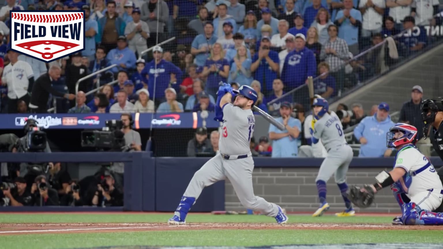 Field View: Max Muncy's solo home run | 10/25/2025 | Los Angeles Dodgers