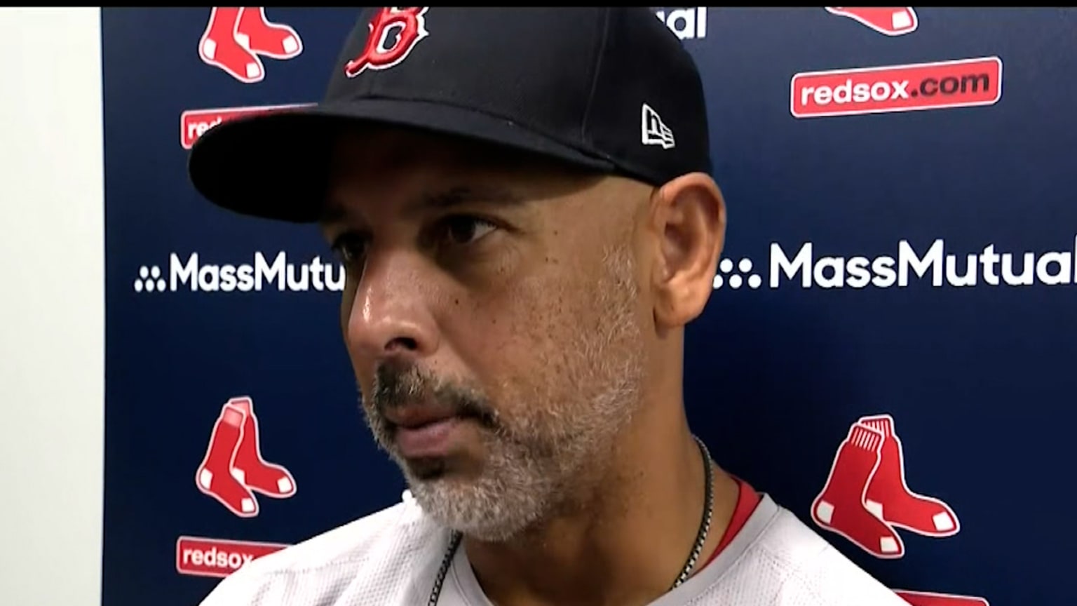 Alex Cora on Rob Refsnyder, Tanner Houck in 7-4 loss | 08/03/2024 ...