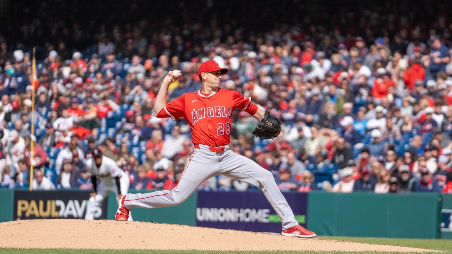 Kyle Hendricks fans Daniel Schneemann | 05/31/2025 | Los Angeles Angels