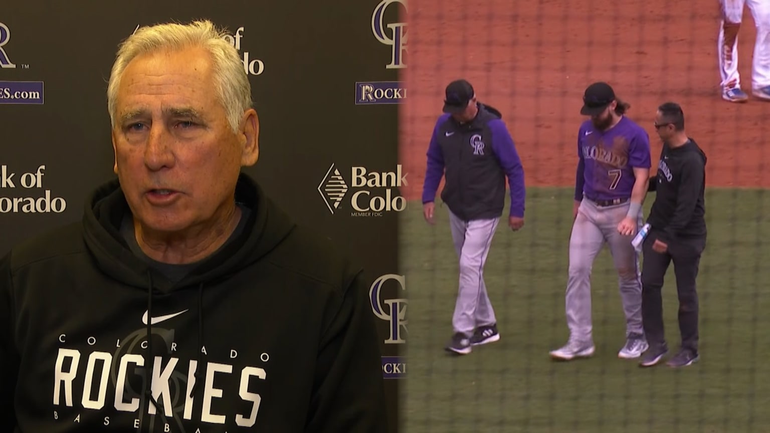 Bud Black on Rodgers' injury | 03/02/2023 | MLB.com